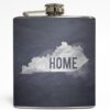 Chalkboard, KY Flask - Whiskey By The Glass