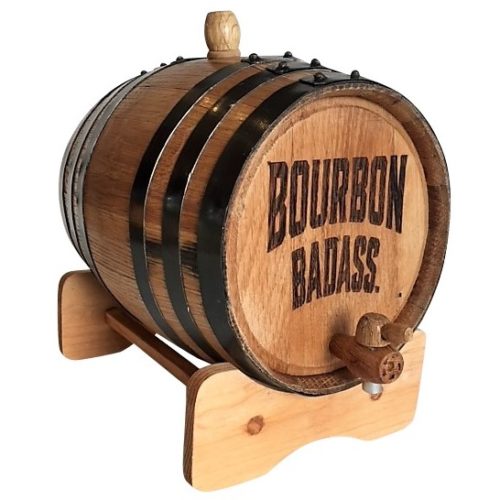 Bourbon Badass Mini Barrel - Whiskey By The Glass